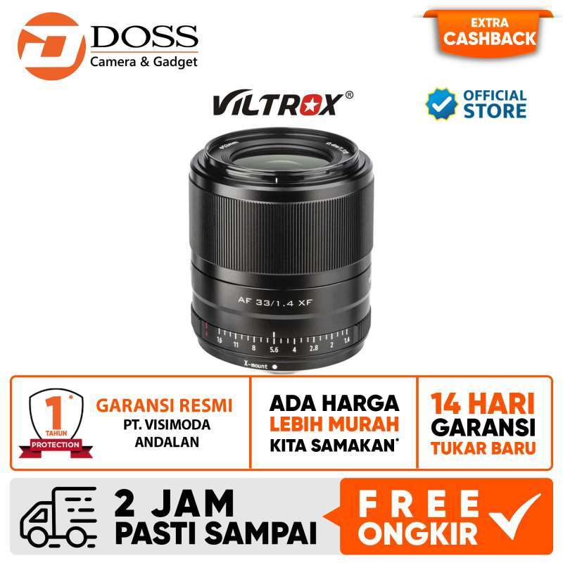 Jual Viltrox AF 33mm F1.4 Lens for Fujifilm XF Mount Viltrox 33 mm F1/4 di Seller DOSS Jogja ...