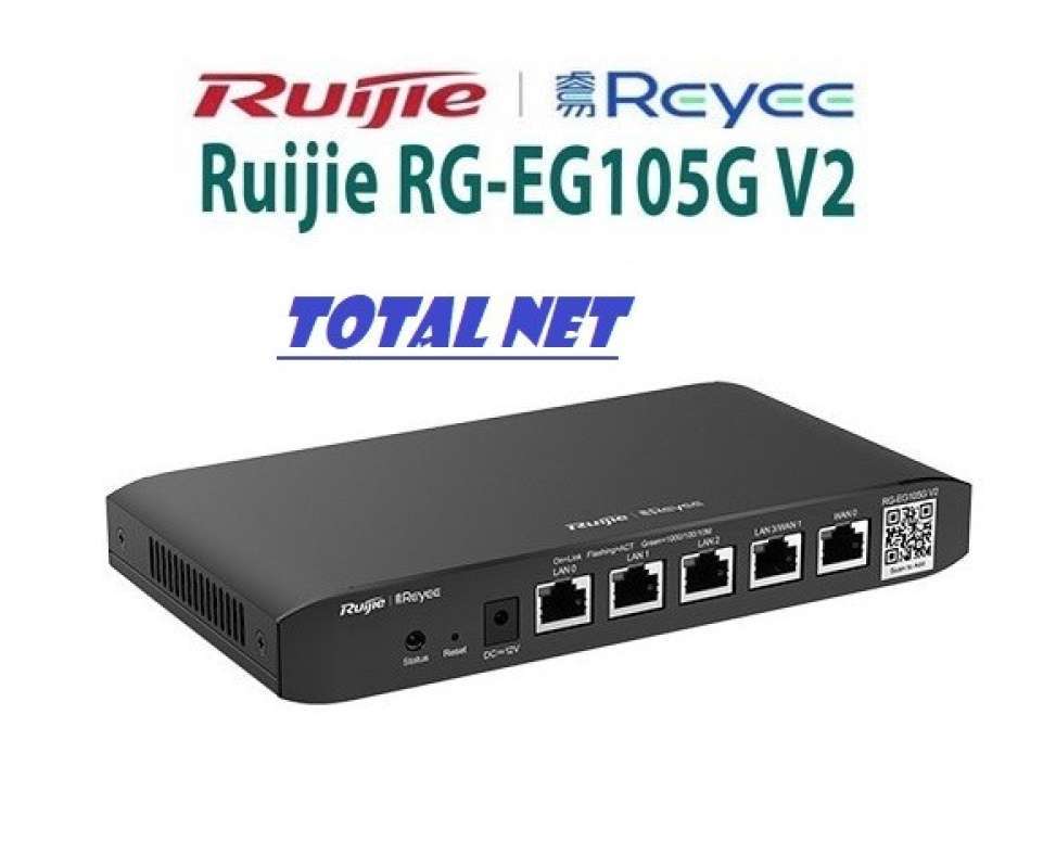 Jual Ruijie Reyee Rg-eg105g V2 Eg105g Series Cloud Managed Router Di Seller Total Net - Mangga ...