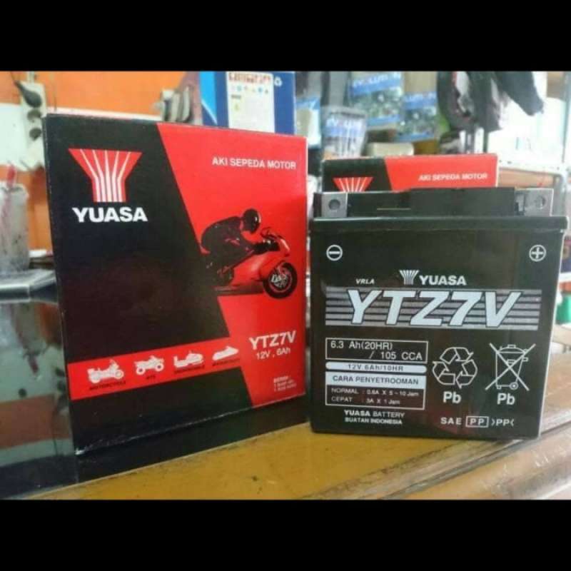 Promo Aki Ytz-7v Mf Motor Yamaha Nmax 155 / Aerox 155 Diskon 17% Di ...