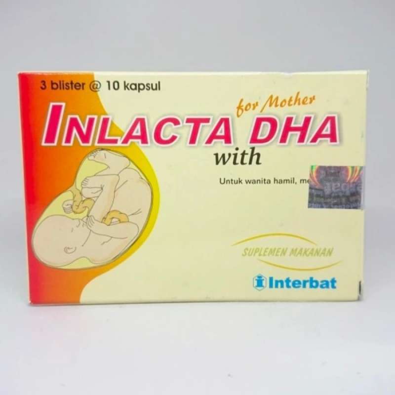 Promo Inlacta Dha 30 Kapsul Box Diskon 9% Di Seller Uhuru Shop ...