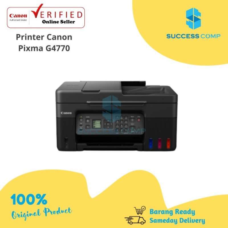Promo Printer Canon Pixma G4770 G 4770 All In One Fax Wifi Adf Diskon ...