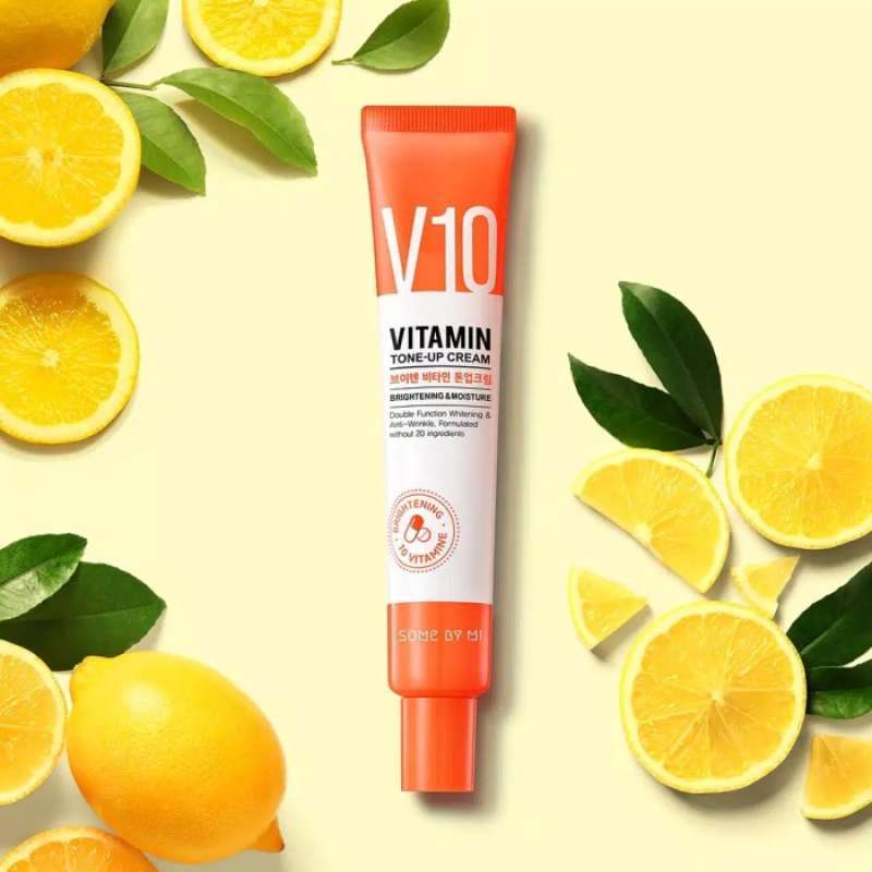 Promo Somebymi Some By Mi V10 Vitamin Tone Up Cream Whitening Cream ...