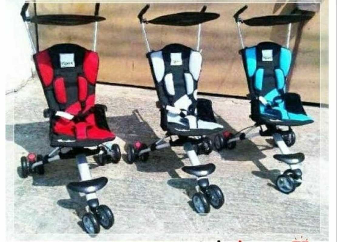 Promo Stroler 3 Roda Rangka Alumunium Muat Sampai 20kg Diskon 23% Di ...