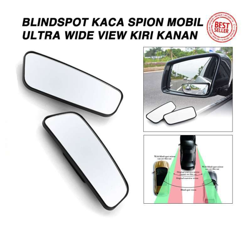 Promo 3R Kaca Spion Mobil Blind Spot Kotak Ultra Wide View Bezelless ...