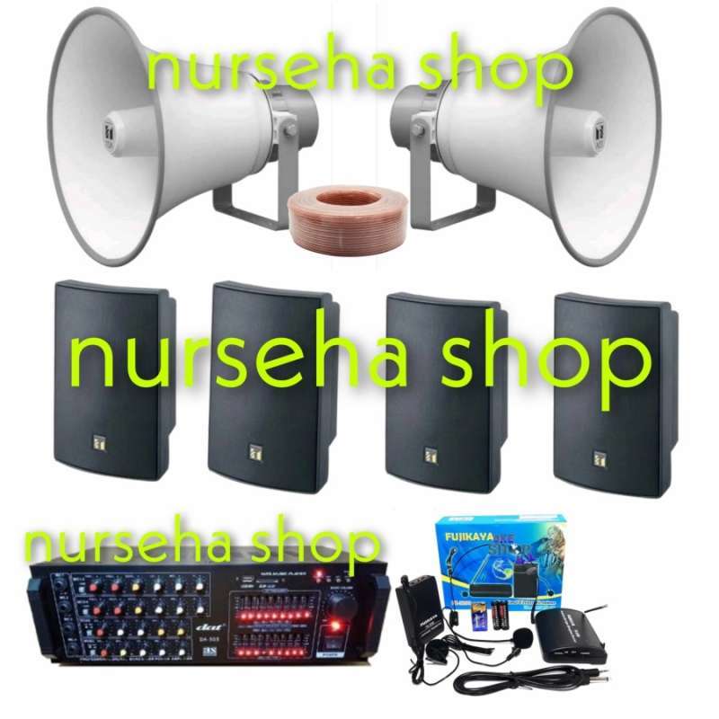 Jual Paket Sound System masjid mushola paket TOA speaker siap pakai di ...