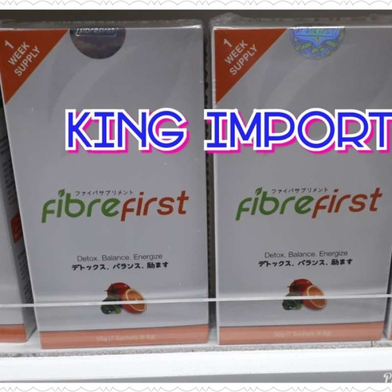 Promo FiberFirst Minuman Serat Sayuran Box/Fiber First Detox Diskon 23% ...