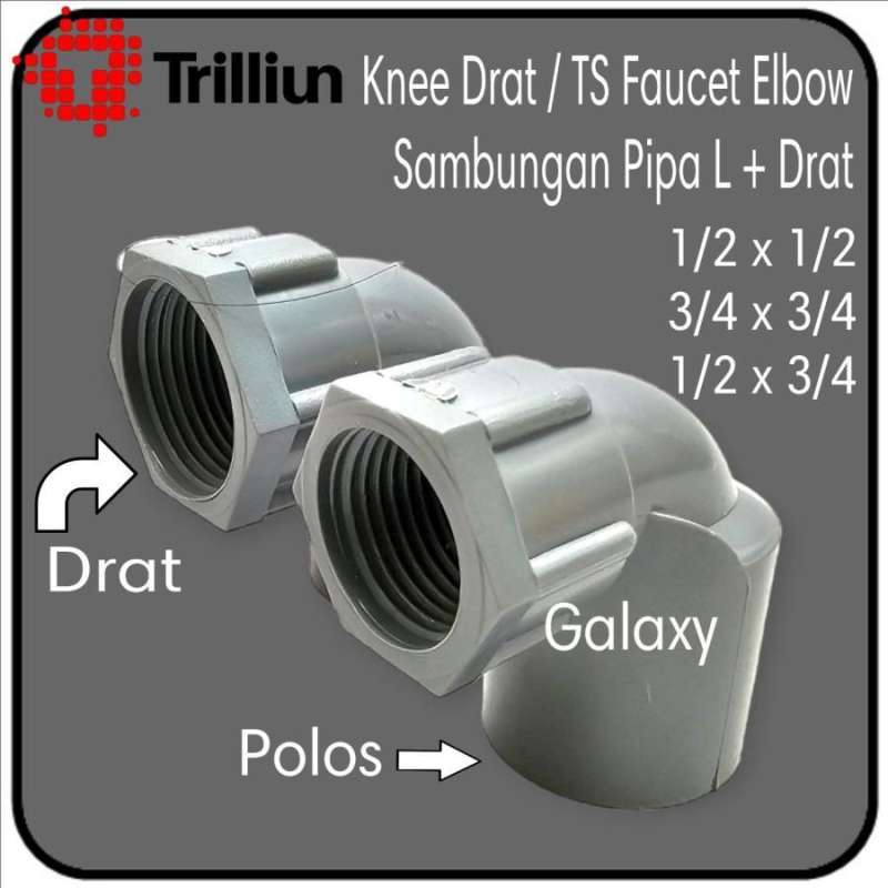 Jual Sambungan Pipa Pvc L Drat Dalam Original Murah - Harga Diskon Juli ...