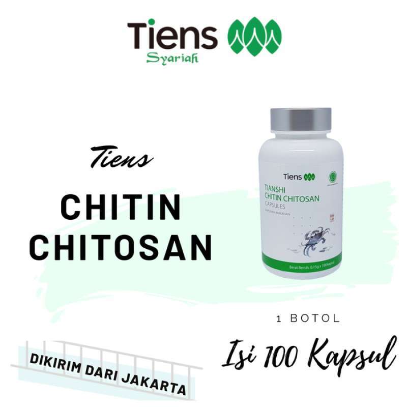 Promo Tiens Chitin Chitosan Kapsul Tianshi Harga Resmi Distributor ...