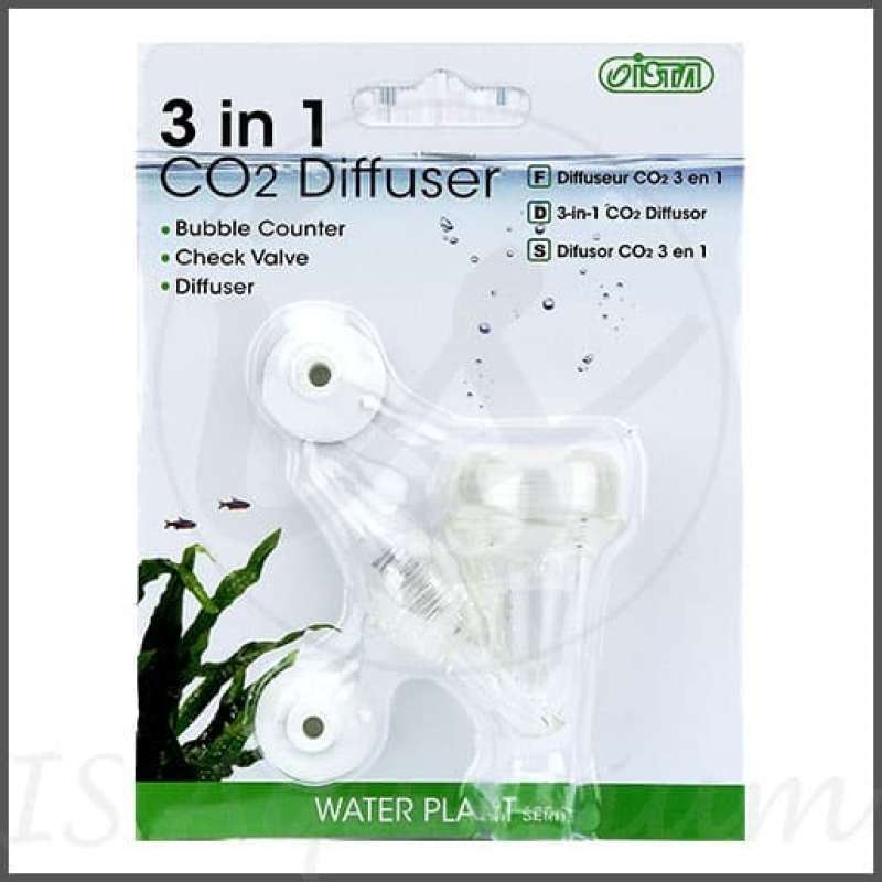 Promo Ista 3 in 1 Compact V CO2 Diffuser S - Aquascape Tools - Ista Diffuser - Multicolor Diskon ...