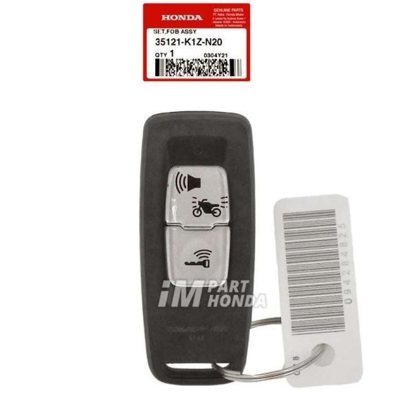 Promo Sale 35121-K1Z-N20 Remote Alarm Smart Key Set Fob Assy Pcx 160 ...