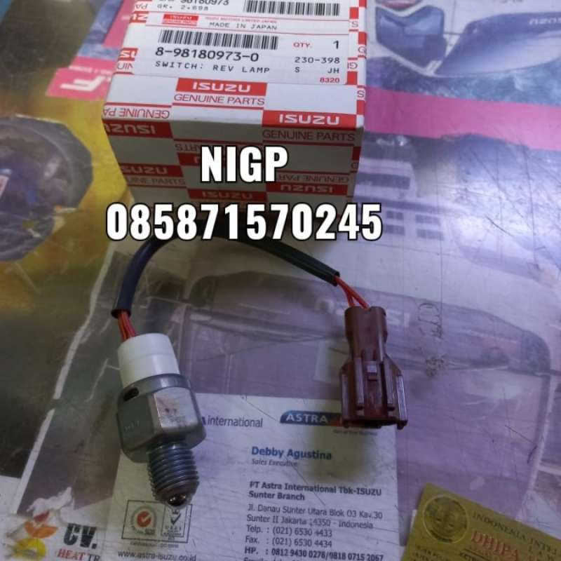 Promo Switch Atret / Switch Mundur / Swict Rev Isuzu Dmax 4jh 4jj ...