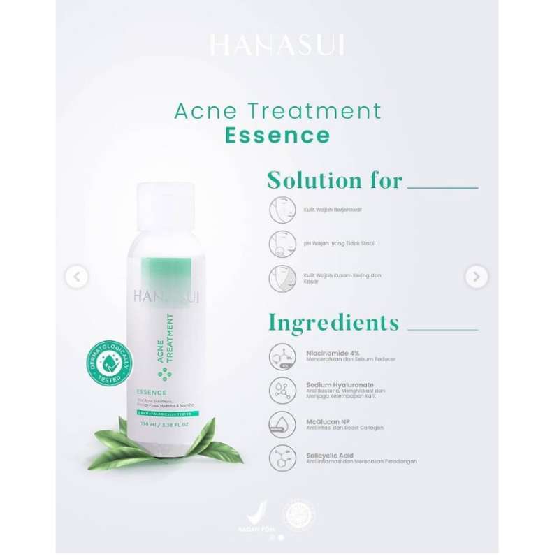 Jual Hanasui Acne Treatment Series (satuan) Di Seller Plaza Kosmetik ...