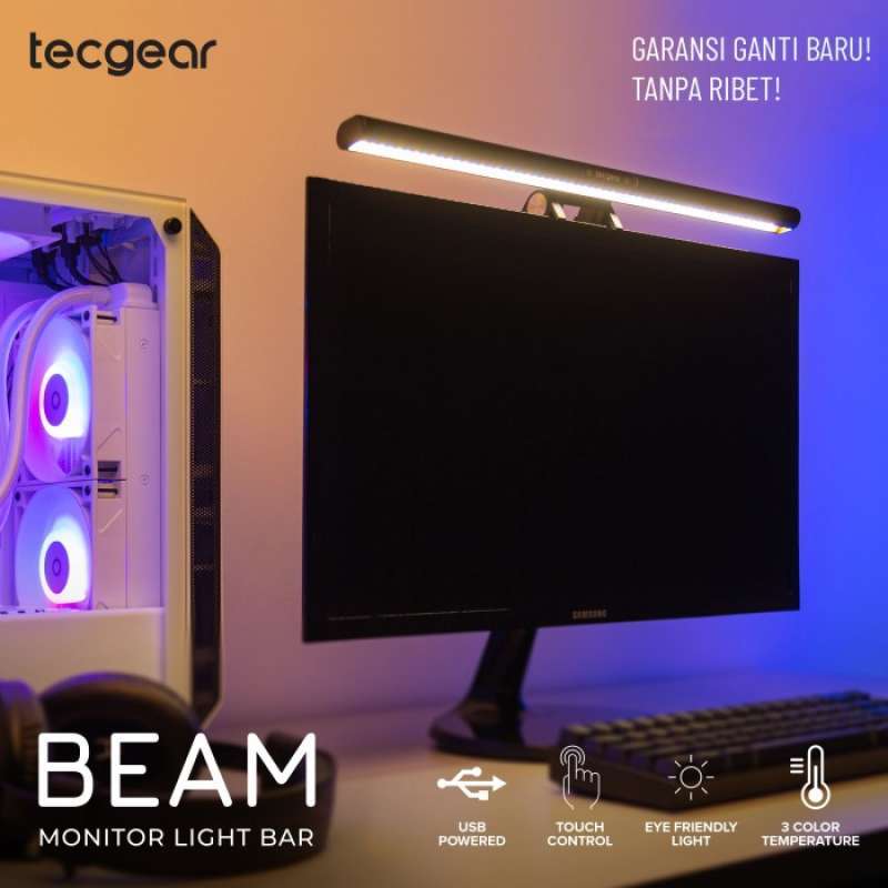 Promo Screen Bar Monitor Light LED Tecgear Beam Lampu Meja Kerja dan ...