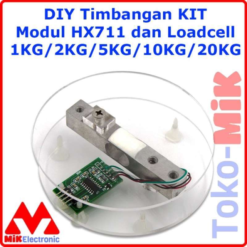 Promo Kit Loadcell Load cell HX711 Sensor Timbangan Digital Acrylic ... Promo Kit Loadcell Load cell HX711 Sensor Timbangan Digital Acrylic ...