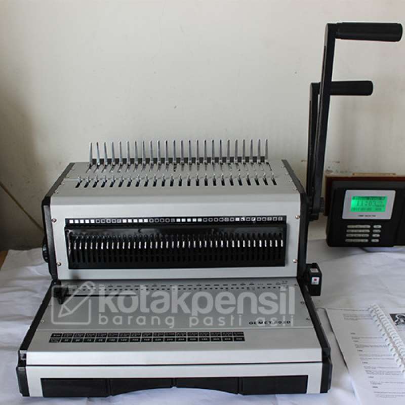 Jual Mesin Jilid 2 in 1 GEMET 602 D (Kawat dan Plastik, F4) di Seller ...