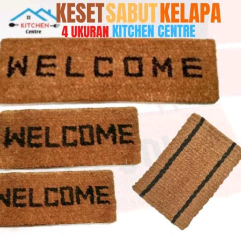 Promo New Keset Sabut Kelapas Keset Sabut Keset Ijuk Kesed Welcome ...