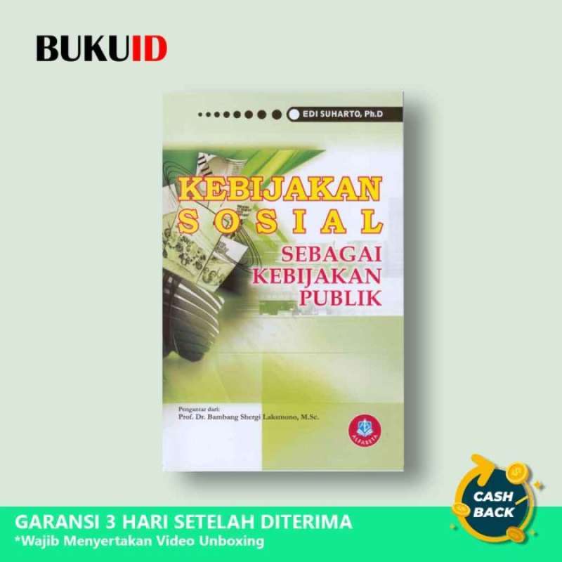 Promo Buku Kebijakan Sosial Sebagai Kebijakan Publik Diskon 23% di ...