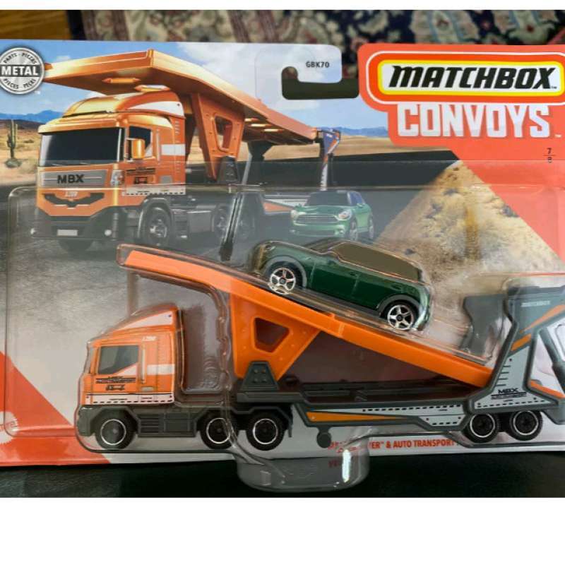Promo Matchbox Convoys Transport Trailer Mini Cooper Countryman Mini ...