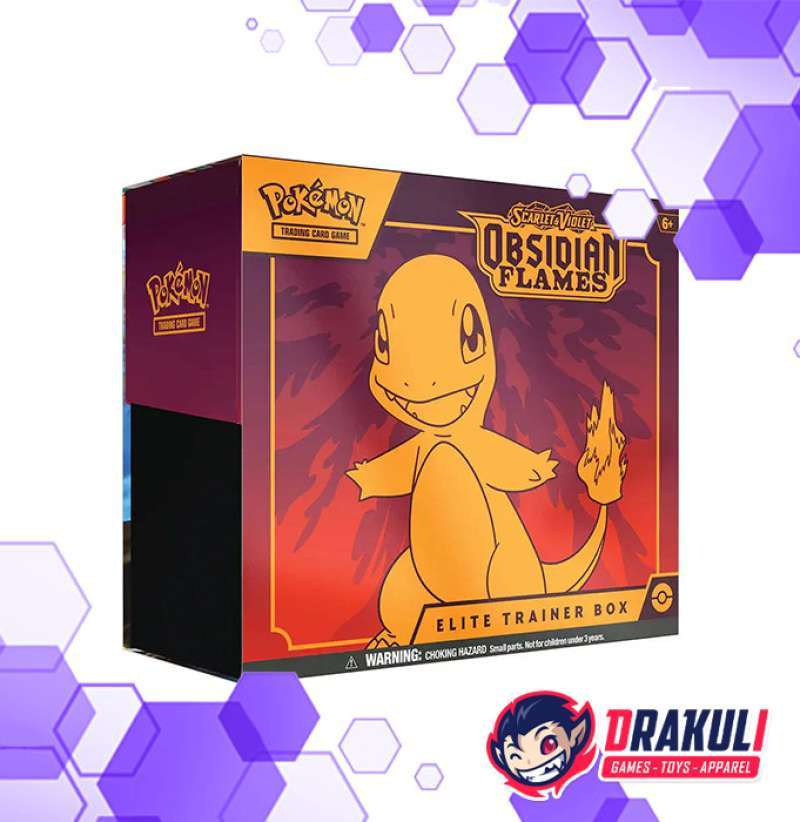 Jual Tcg Pokemon Scarlet & Violet Obsidian Flame Sv3 Elite Trainer Box ...