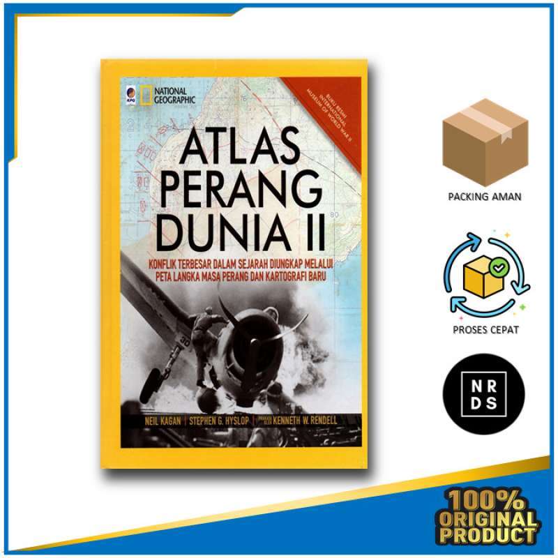 Promo National Geographic Atlas Perang Dunia Ii Neil Kagan & Stephen ...