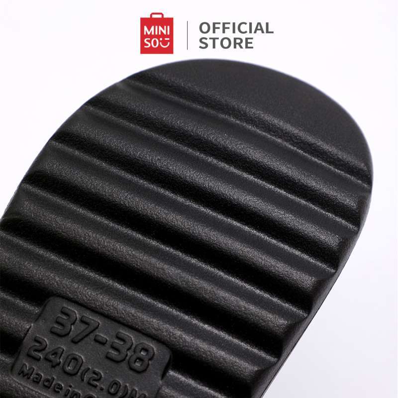 Promo Miniso Sandal Wanita Dan Pria Eva Flat Sandals Sandal Tebal Empuk ...