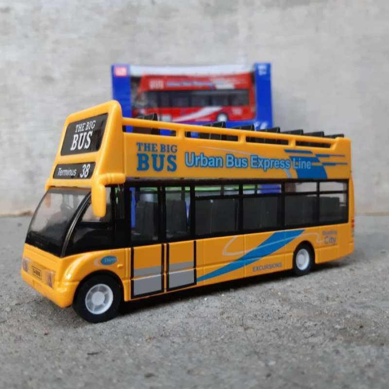 Promo Miniatur Mobil Bus Tingkat - Diecast Bis Koleksi Mobil Unik Murah ...