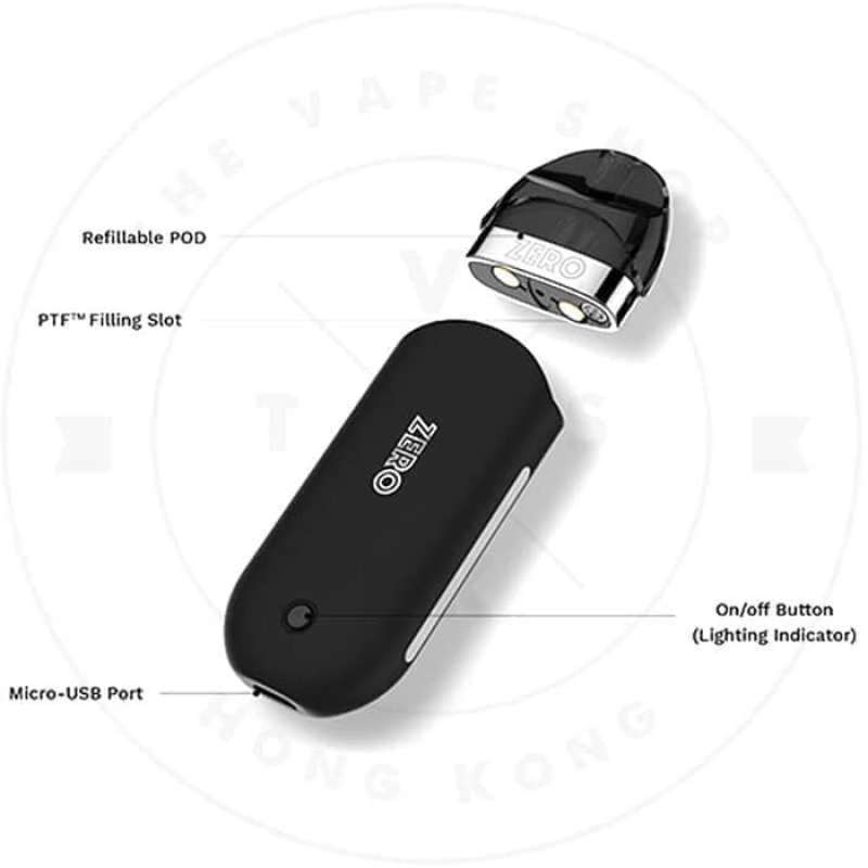Promo Zero Renova Pod Starter Kit Vape Zero- 100% Authentic Diskon 23% ...