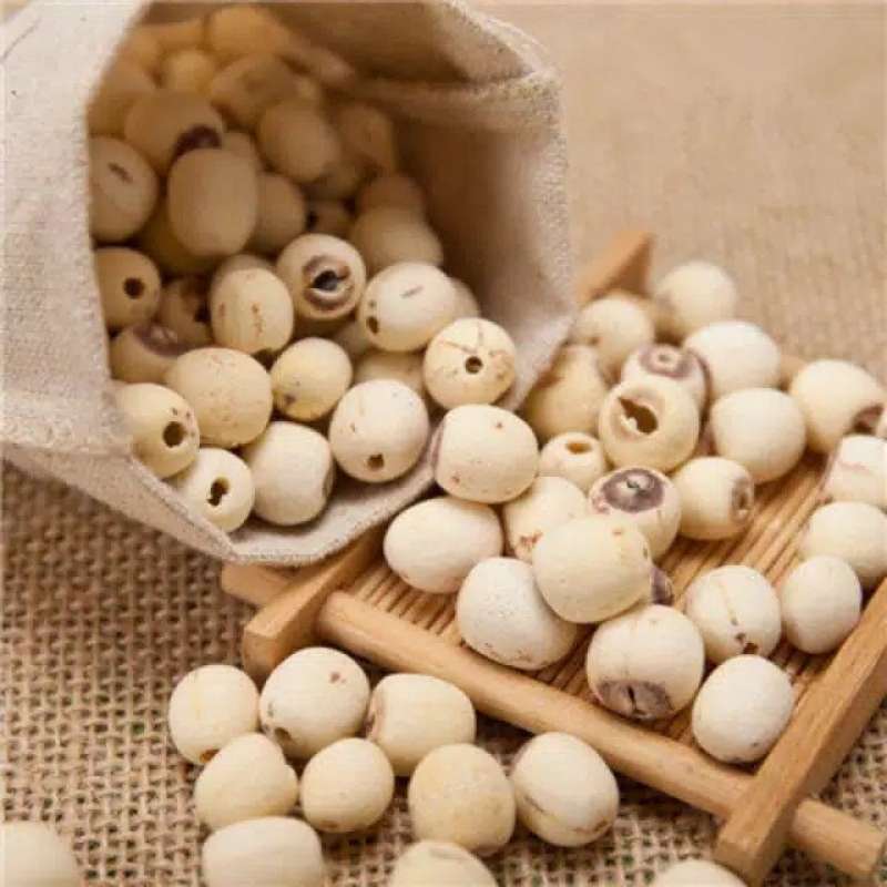 Jual 250Gr Biji Teratai /White Lotus Seed/ Lian Zhi / Lienci / Bai Lian ...