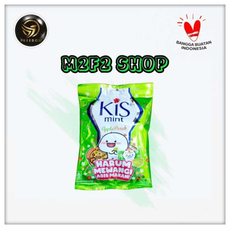 Promo Permen Kis Mint Rasa Apel Persik | Apple Peach - 125 Gr (kemasan ...