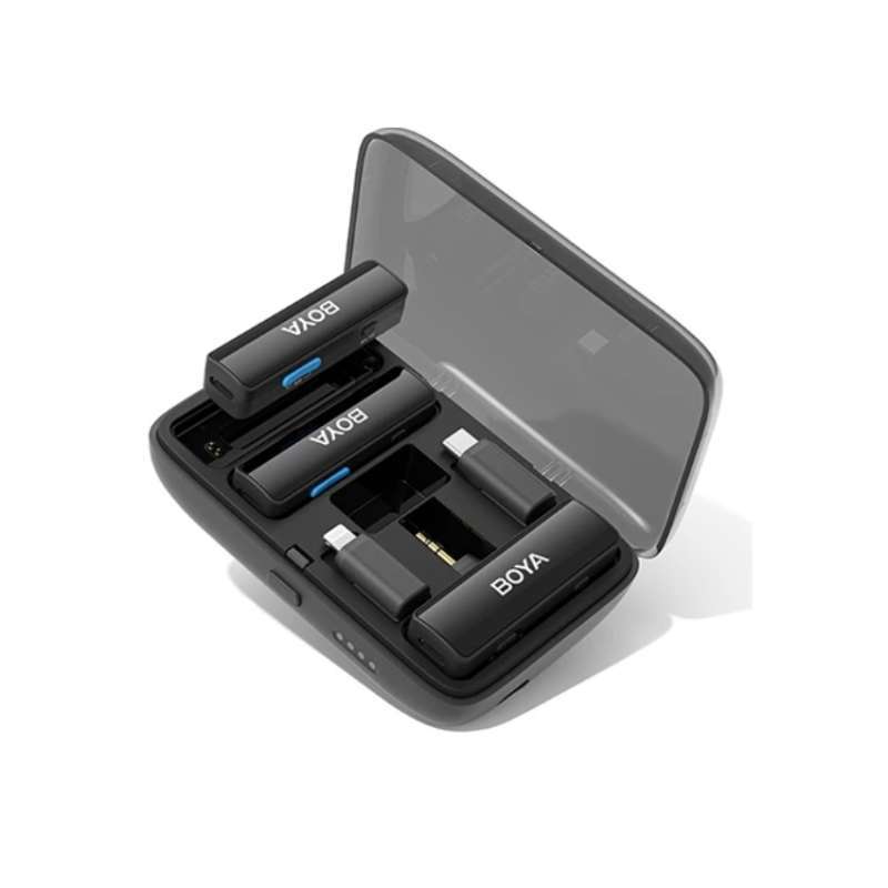 Jual Mic Boya Link Boyalink Wireless Microphone Plus Charging Case Di ...