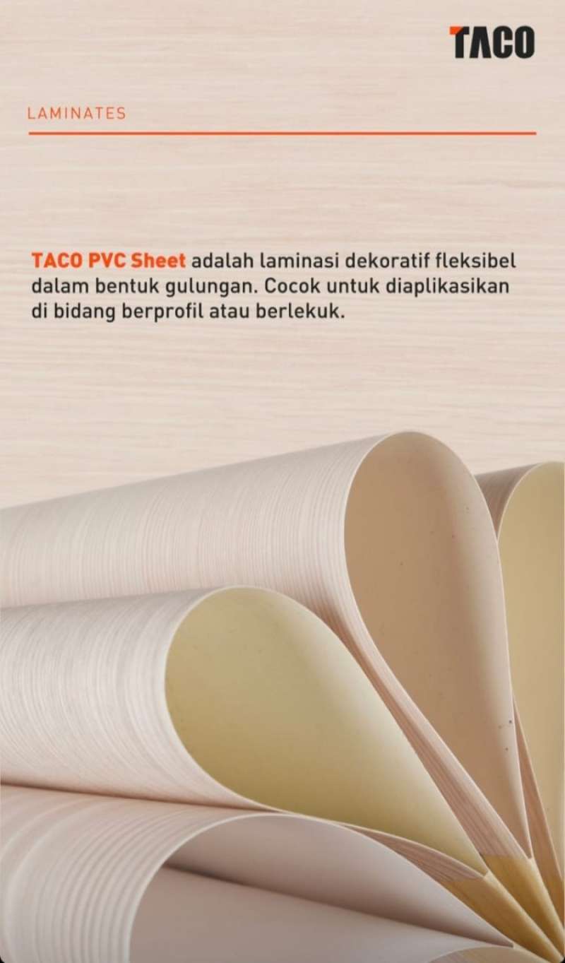 Jual TACO PVC Sheet Urat Kayu R-222 di Seller sasptr - Tegal Alur-2 ...