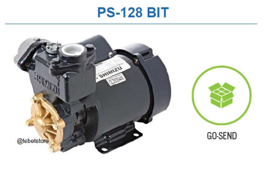 Promo POMPA SHIMIZU TIPE PS 128 BIT (NON OTOMATIS) Diskon 23% di Seller ...