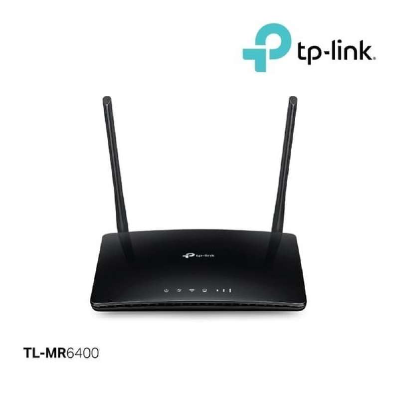 Promo TP-LINK TL-MR6400 300MBPS WIRELESS N ROUTER 4G LTE Diskon 2% di ...
