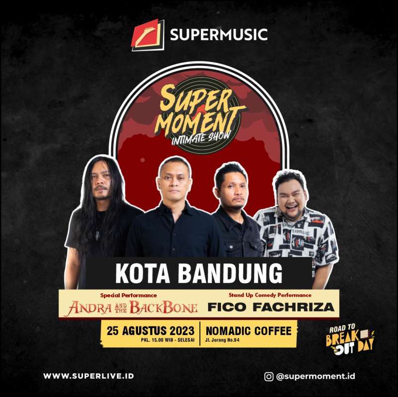 Jual Bandung Kota - E-tiket Super Moment Intimate Show Di Seller ...