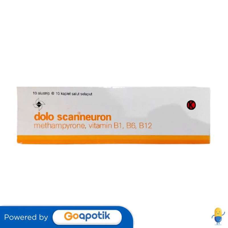 Jual DOLO SCANNEURON BOX 100 KAPLET di Seller Apotek Arjuna Jatinegara ...