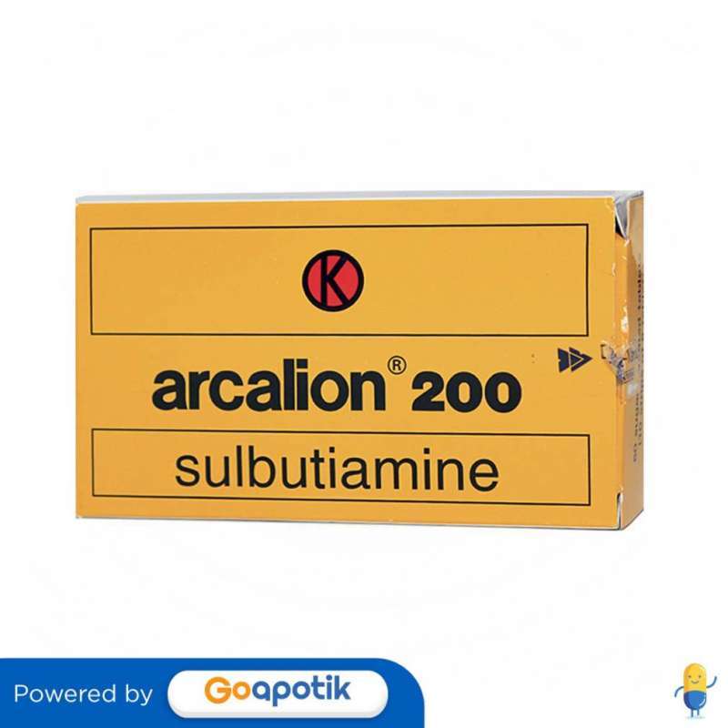 Jual Arcalion 200 Mg Box 60 Tablet Di Seller Apotek Golden Star ...