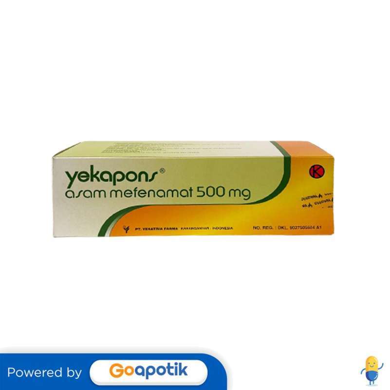 Jual Yekapons 500 Mg Box 100 Kaplet Di Seller Apotek Asembagus - Gudang ...