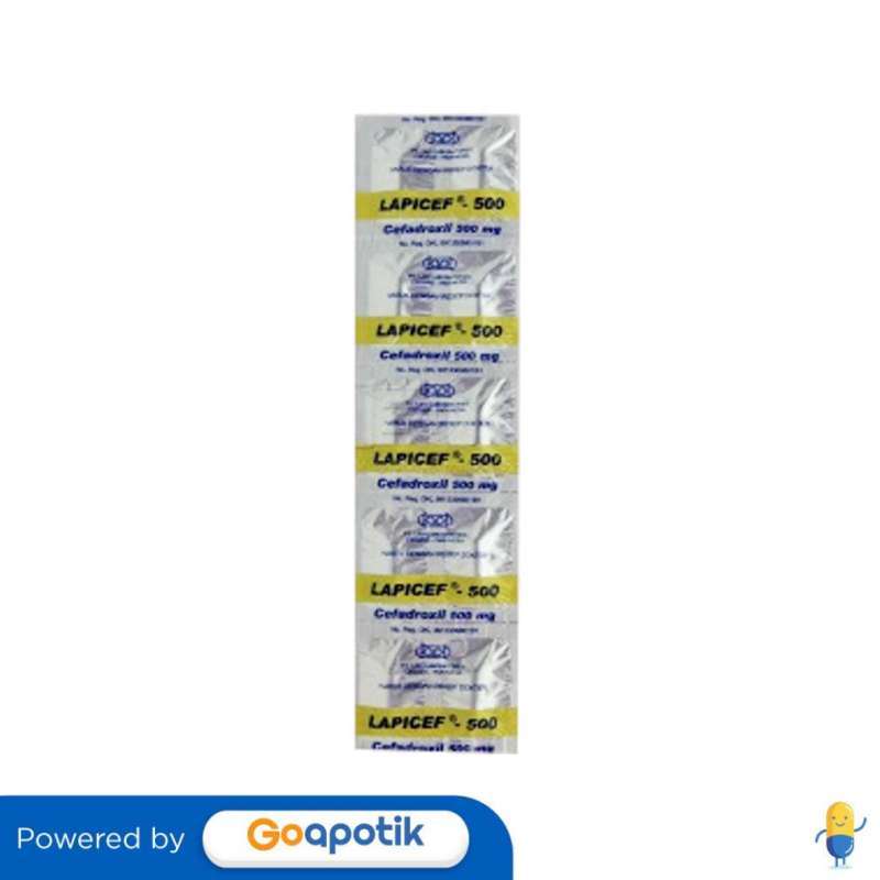 Jual Lapicef 500 Mg Strip 10 Kapsul Di Seller Apotek Ella Farma ...