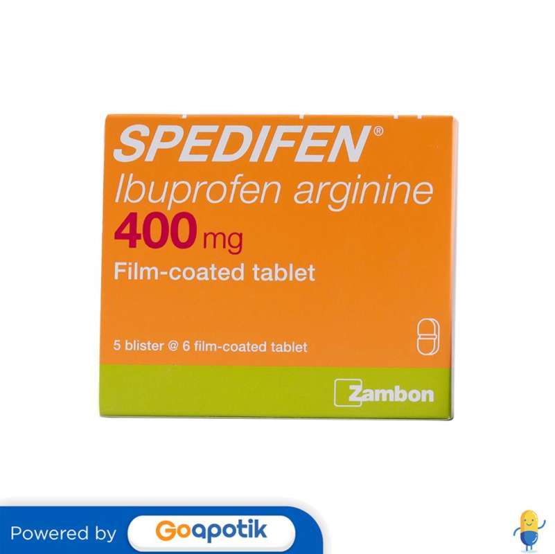 Jual SPEDIFEN 400 MG BOX 30 TABLET di Seller Apotek Aisyah Pekanbaru ...