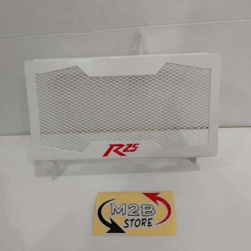 Promo Cover Pelindung Pegaman Tutup Radiator R25 Model Jaring Merah Red ...