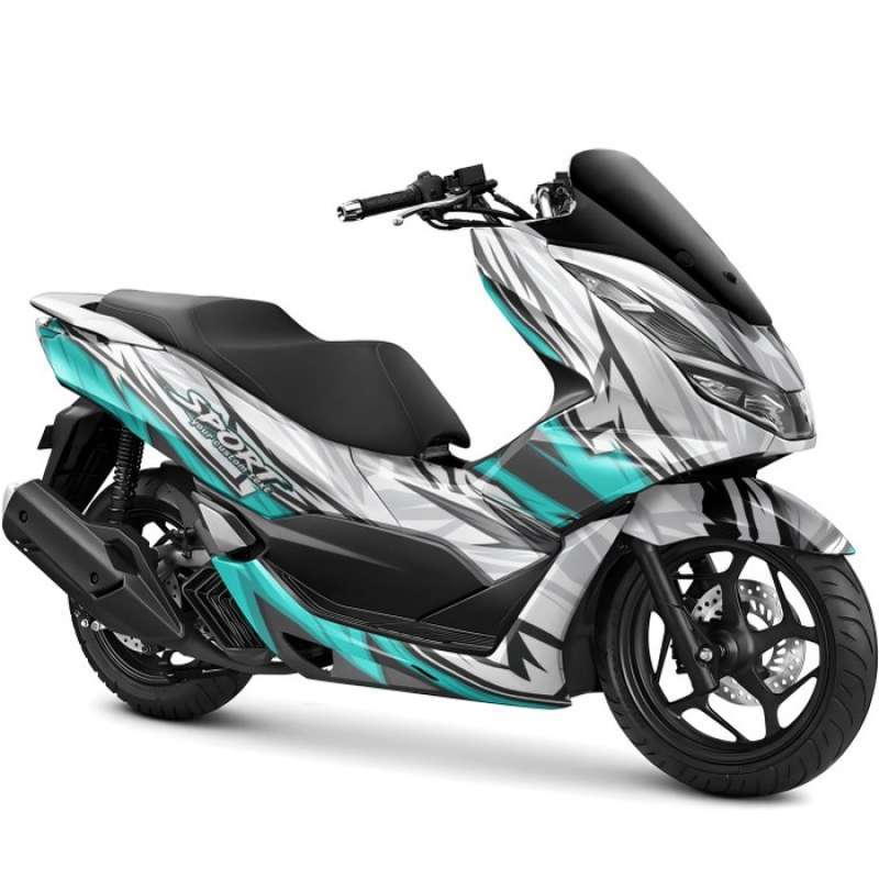Jual Stiker Decal Full Body Motor Honda PCX 150 PCX160 Grafis Abstrak ...
