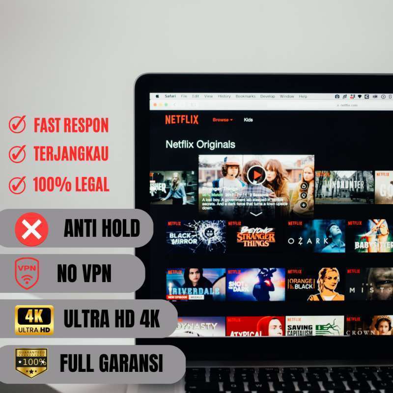 Jual Netflix / Netflix Premium / Netflix Private / 3 Bulan Full Di ...