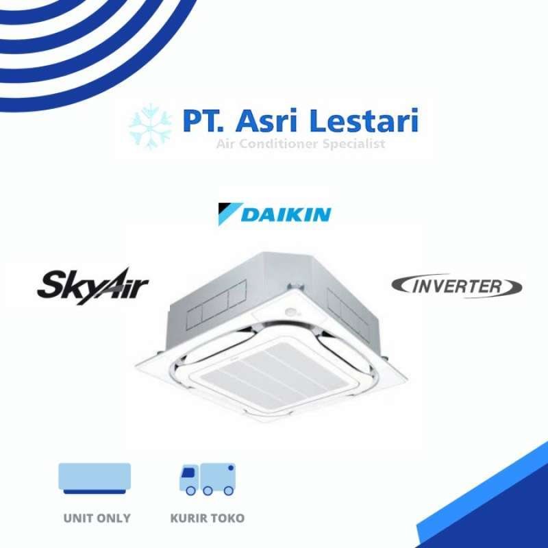 Promo DAIKIN AC Cassette Inverter 2 PK FCFC50DVM4 R32 1 PHASE Diskon 23% di Seller Indah Jaya ...