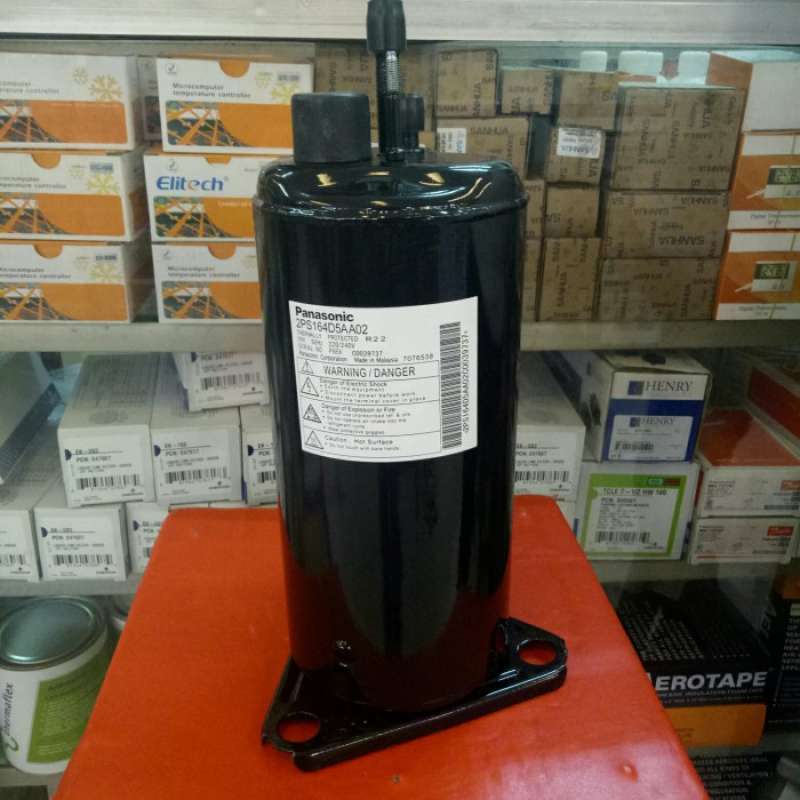 Promo COMPRESSOR PANASONIC 2PS164D5AA02 1PK R22 Diskon 23% di Seller ...