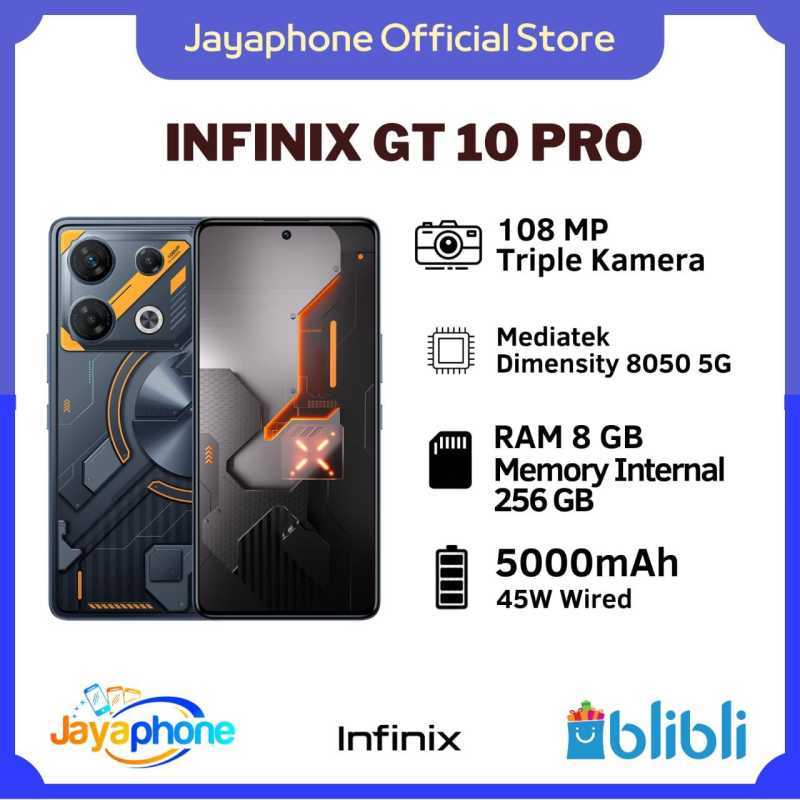 Promo INFINIX GT 10 PRO 8/256 GB Diskon 13% di Seller Jayaphone Official Store - JAYAPHONE PT ...
