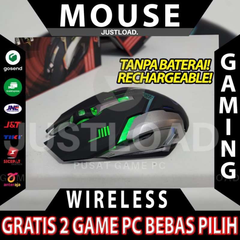 Jual MOUSE GAMING WIRELESS RECHARGEABLE CYBORG C1 WARKNIGHTS LAPTOP PC di Seller Hunter Shop ...