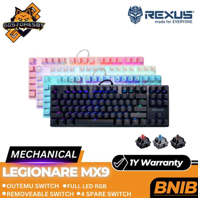 Promo REXUS LEGIONARE MX9 TKL RGB Diskon 23% di Seller Farere store ...