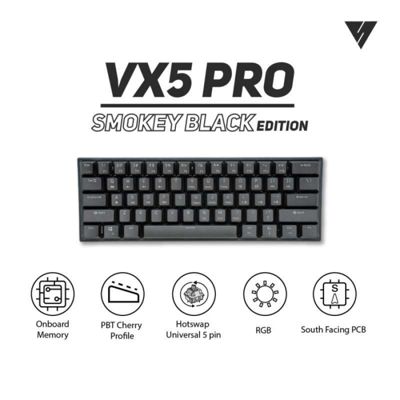 Promo VortexSeries VX5 PRO 60% Mechanical Keyboard Diskon 23% di Seller ...