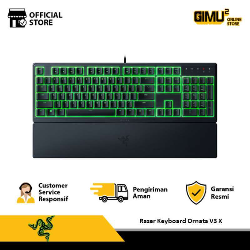 Promo Razer Keyboard Ornata V3 X Low-profile Membrane RGB Diskon 23% di ...