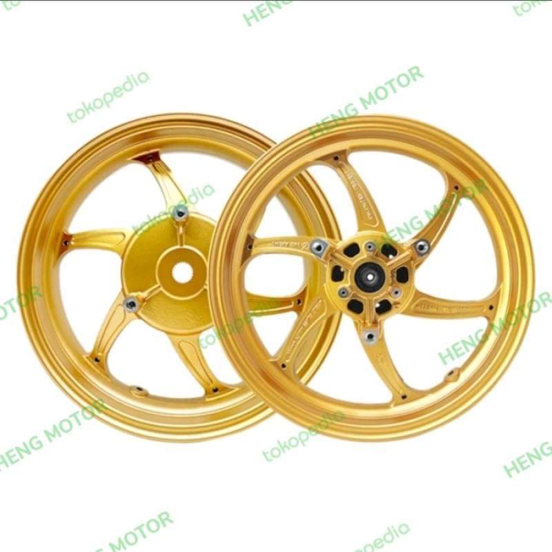 Promo Velg Racing Vnd Six Star Yamaha Aerox 155 Rear Diskbrake -250/350 ...